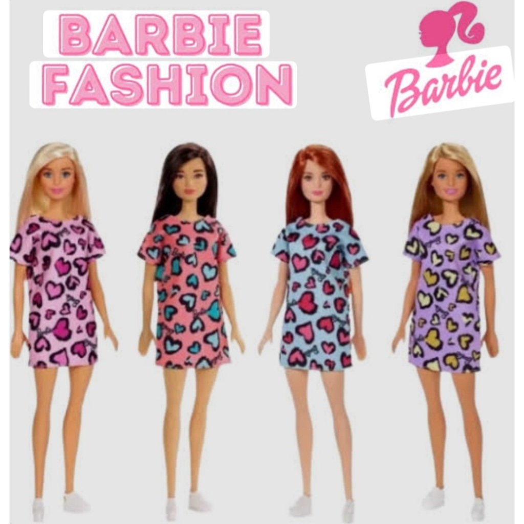 MATTEL BARBIE BASIC DOLL T7439 100 原裝美泰女孩玩具 | 蝦皮購物