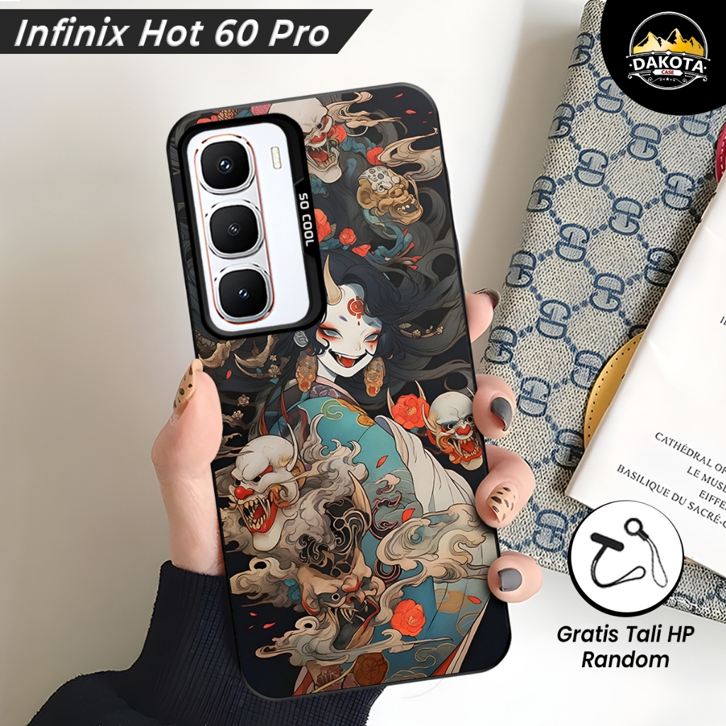 Dakota CASE IMD 全息圖 Infinix Hot 60 Pro Yokai Onna 圖像外殼矽膠混合 u | 蝦皮購物