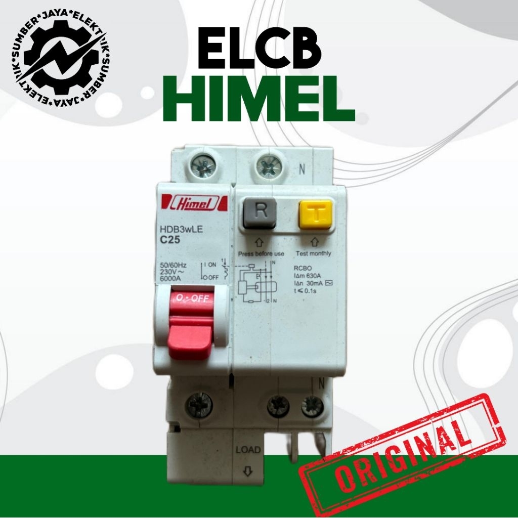 ELCB RCBO HDB 3WLE C25 第二個原裝保證正常 | 蝦皮購物