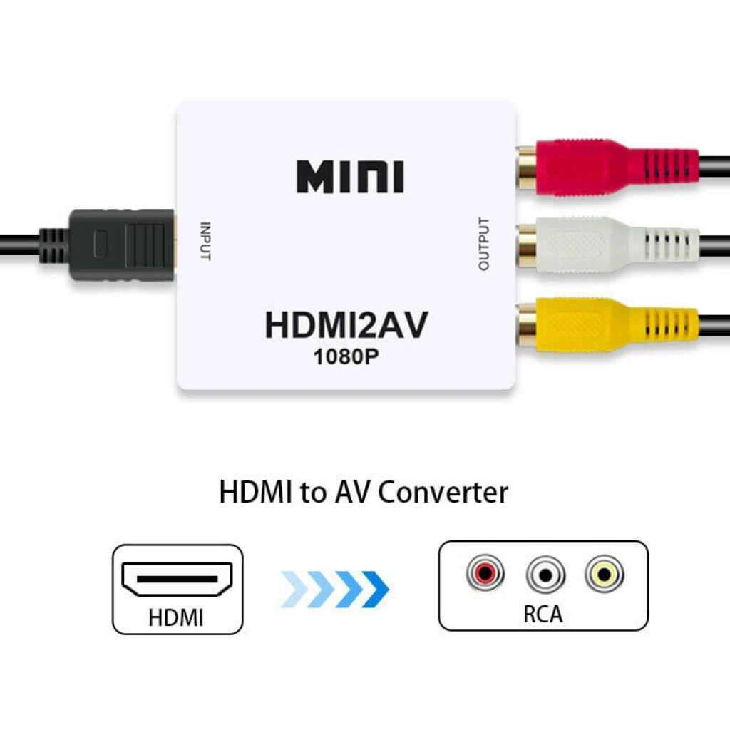 HDMI2AV HDTV2AV VGA2HDMI HDMI HDMI2VGA,AV2HDMI 轉換器適配器 | 蝦皮購物