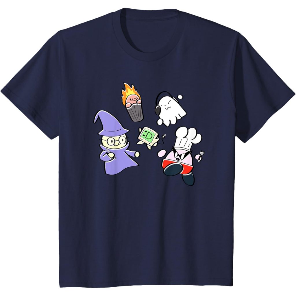 Pixel-bit Studio Tower Heroes Team Up 中性成人藍色卡通短袖 T 恤 | 蝦皮購物