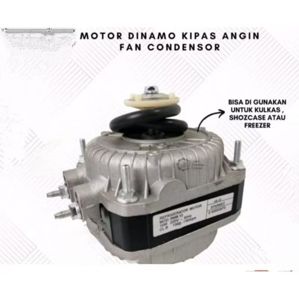 Dynamo FAN 5 WATT DYNAMO FAN ELCO ALCO MOTOR FAN 冰箱展示櫃冷凝器展示櫃 | 蝦皮購物