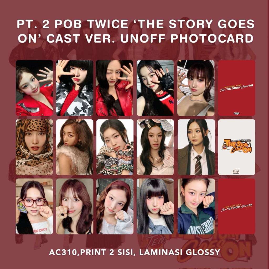 POB TWICE 十 THE STORY GOES ON Cast Ver Nayeon Sana Momo Tzuy | 蝦皮購物