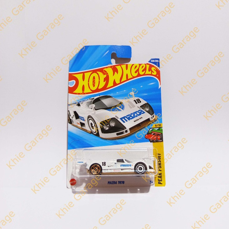 MAZDA HotWheels Hot Wheels 馬自達 787b 白色 787 B 18 Peak Pursuit | 蝦皮購物