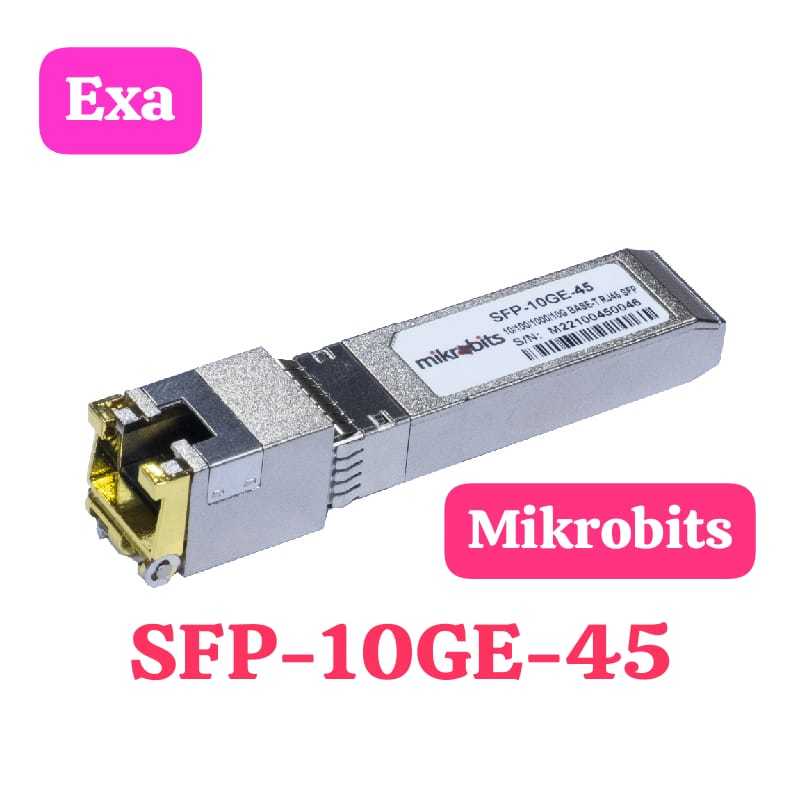 Microbits SFP-10GE-45 10G SFP 收發器 RJ45 10/100/1000/10G Base- | 蝦皮購物