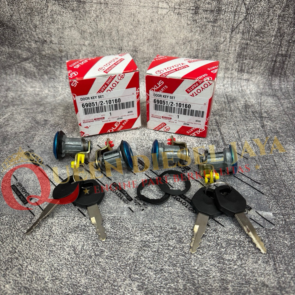 豐田 門鑰匙組 Toyota Kijang 5K 1 Set 2pc 69051/2-10160 | 蝦皮購物