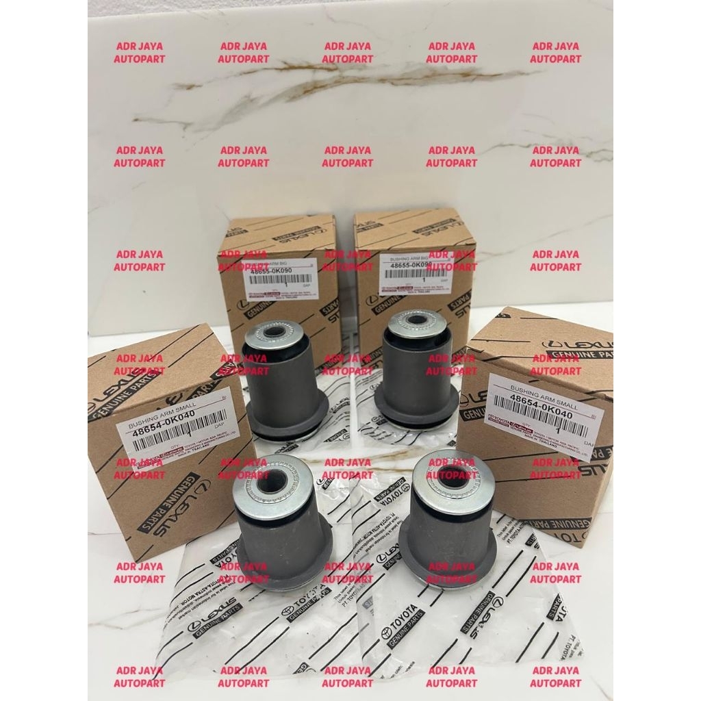 前下臂襯套大小 Hilux Fortuner Set 4pcs Original 48655-0K090 48654-0 | 蝦皮購物