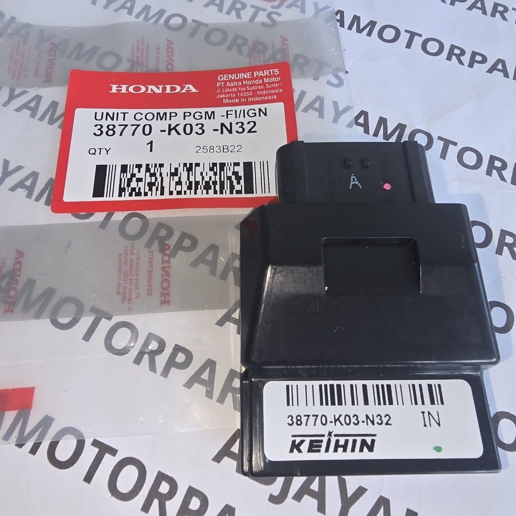 38770-K03-N32 ECU ECM CDI REVO FI 噴油器 | 蝦皮購物