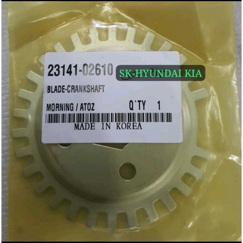 HYUNDAI 刀片曲軸 KER KRUK AS 23141-02610 現代 ATOZ 起亞 PICANTO VIST | 蝦皮購物