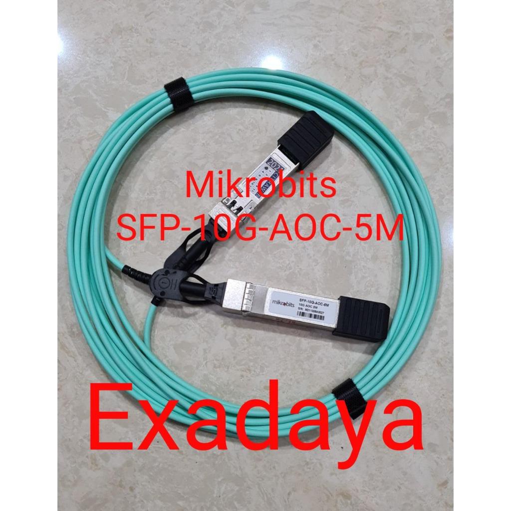 Microbits SFP-10G-AOC-5M 10G SFP 有源光纜 5M | 蝦皮購物