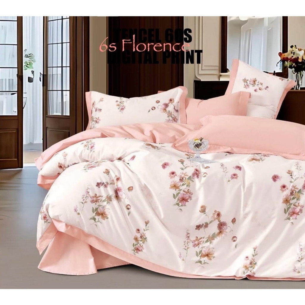 Teo&Kim 床上用品 Sprei Ready Lyocell/Sutra 有機 tcl 60s 180x200x35 | 蝦皮購物