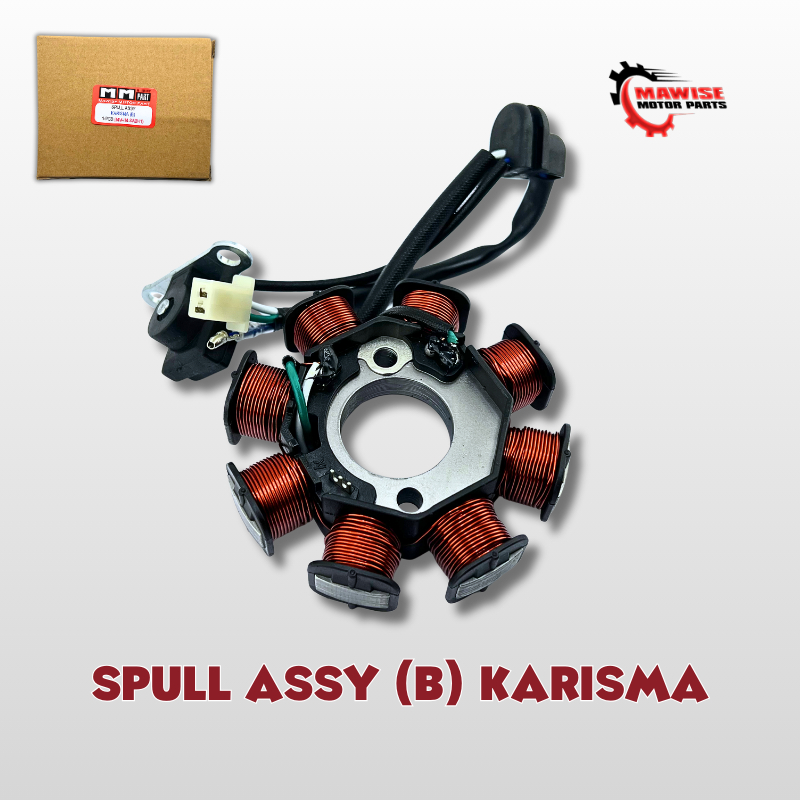 SPULL ASSY B KARISMA 線軸螺旋總成套裝 Fulser Honda Supra X 125 Karis | 蝦皮購物