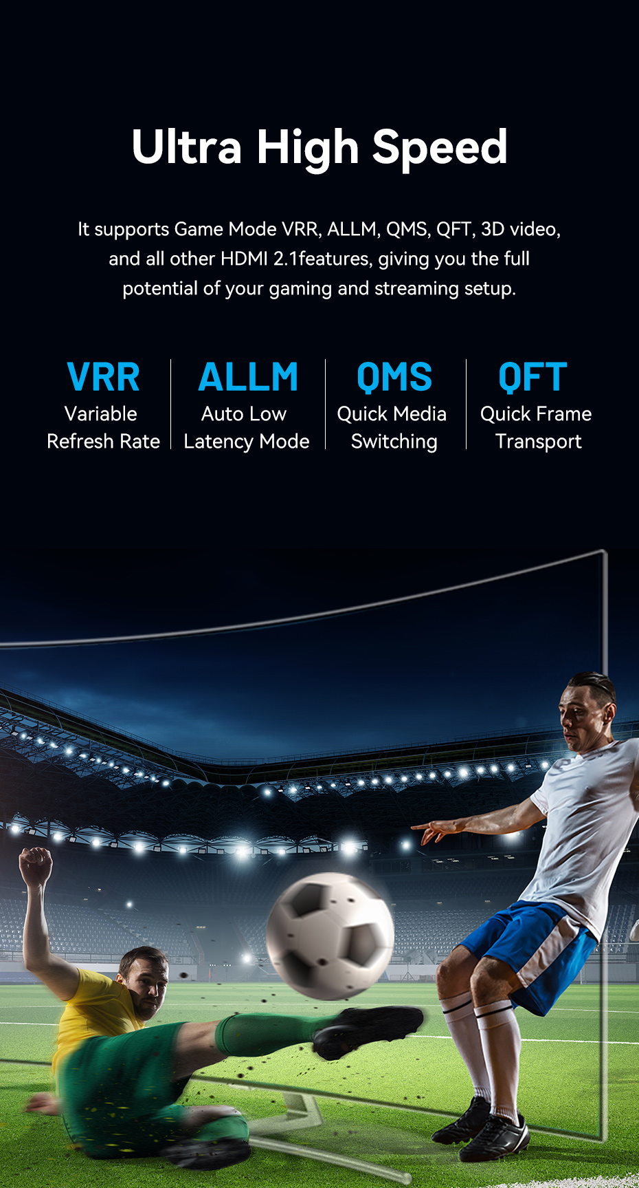 Vention HDMI 2.1 公對公電纜 8K HDR MST 棉編織鋅合金 | 蝦皮購物