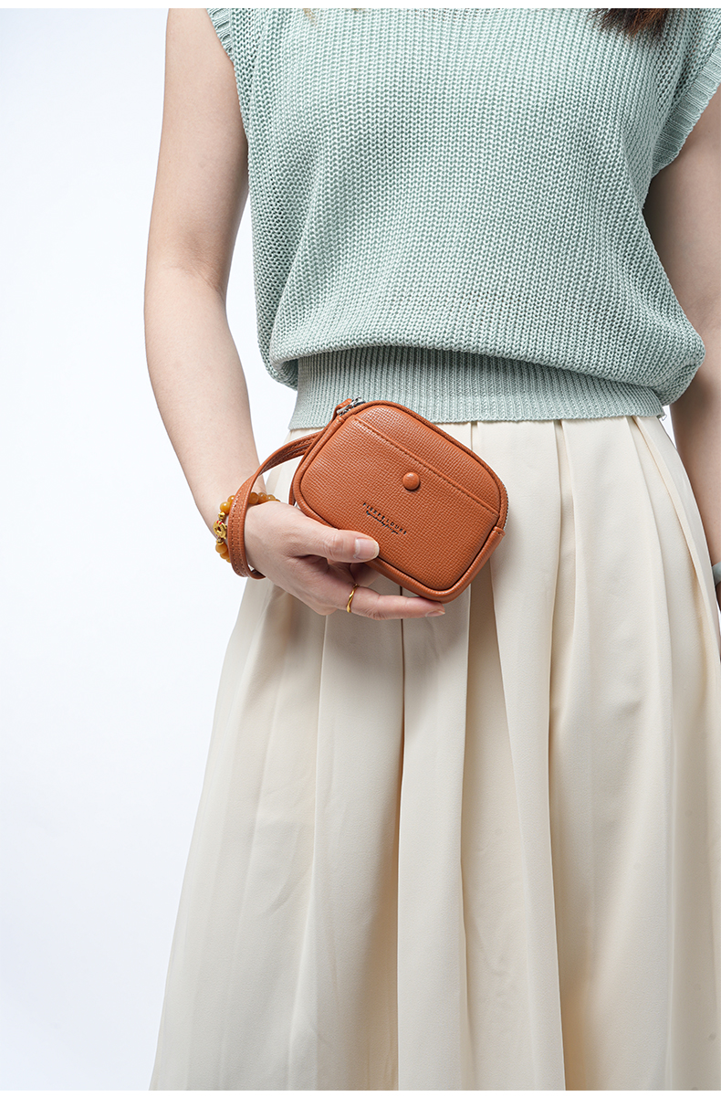 PIERRE LOUES Carly Wallet 女士小號零錢包高級 PU 皮革 BAEOS | 蝦皮購物