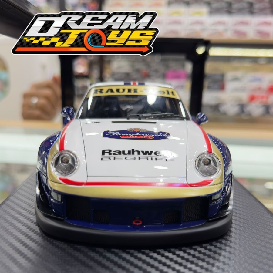 PORSCHE IGNIS 模型 1/18 保時捷 RWB 993 ROTHMANS 限量版已準備就緒 | 蝦皮購物