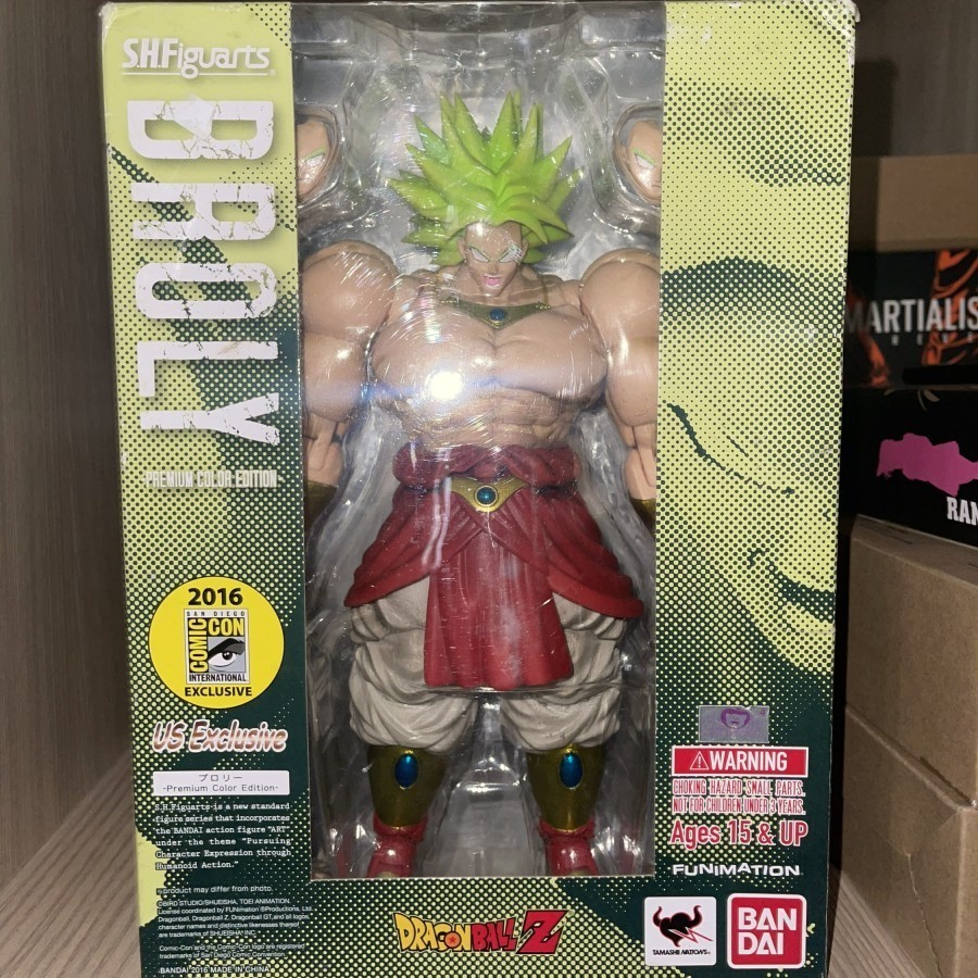 最新 SHF BROLY 2016 COMIC CON US 獨家 SUPER DUPER 稀有就緒 | 蝦皮購物