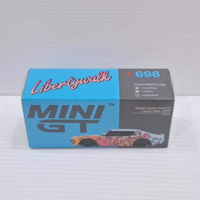 MINI GT NISSAN SKYLINE KENMERI LBWK LIBERTY WALK KUMA 698 壓鑄 | 蝦皮購物