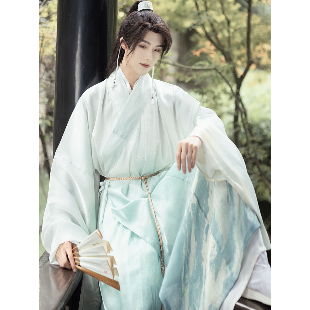 2.28Original Hanfu men's and women's Ming Dynasty Daopao in | 蝦皮購物