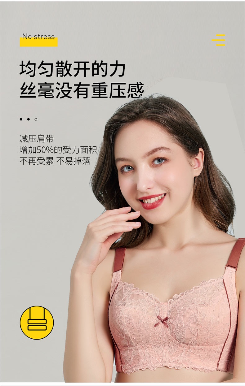 夏季透氣 大尺碼調整型34-46BCD內衣無鋼圈矯正內衣 全罩杯女薄款胖mm 收副乳蕾絲背心式大胸顯小無鋼圈胸罩 調整型 | 蝦皮購物