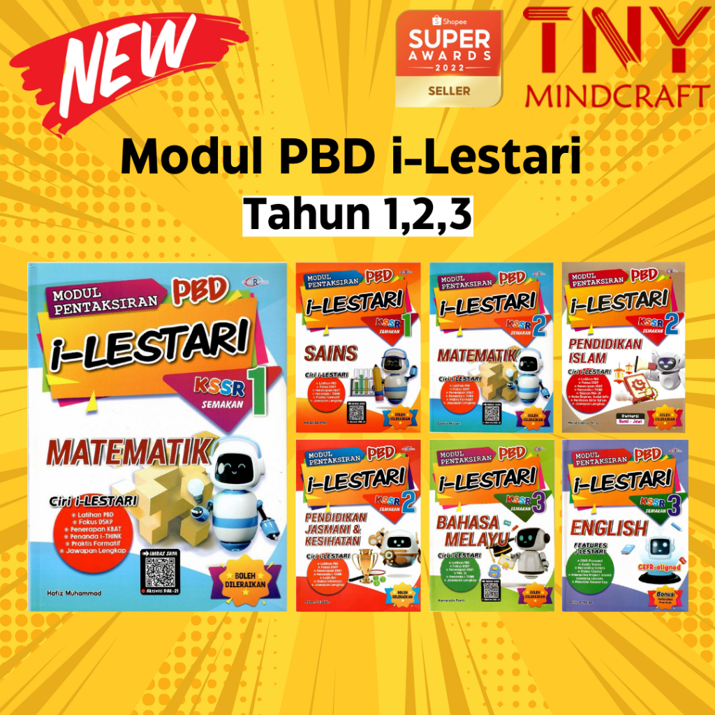 [TNY] 輝煌:pbd i-Lestari 模塊 [1. 年 2 年,3 年]KSSR 2023 | 蝦皮購物