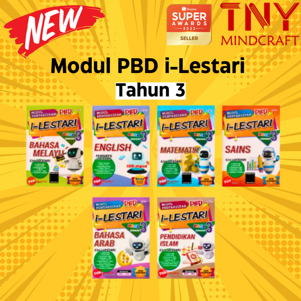 [TNY] 輝煌:pbd i-Lestari 模塊 [1. 年 2 年,3 年]KSSR 2023 | 蝦皮購物