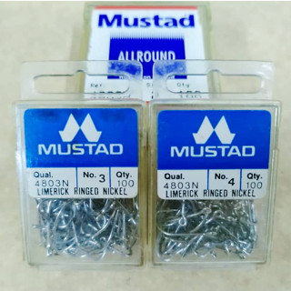Mustad 4803N (Nickle) /4803SS (不銹鋼) 掛鉤 | 蝦皮購物