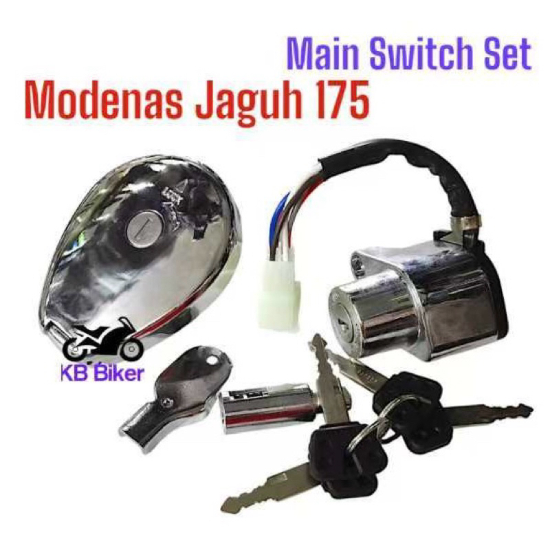主開關組 Modenas Jaguh 175 Kunci Motor Jaguh | 蝦皮購物