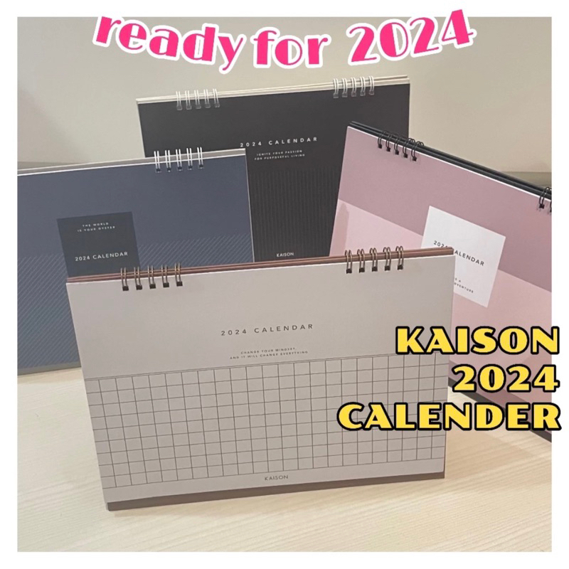 4 Kaison 台歷 2024 - 20cm x 25cm | 蝦皮購物
