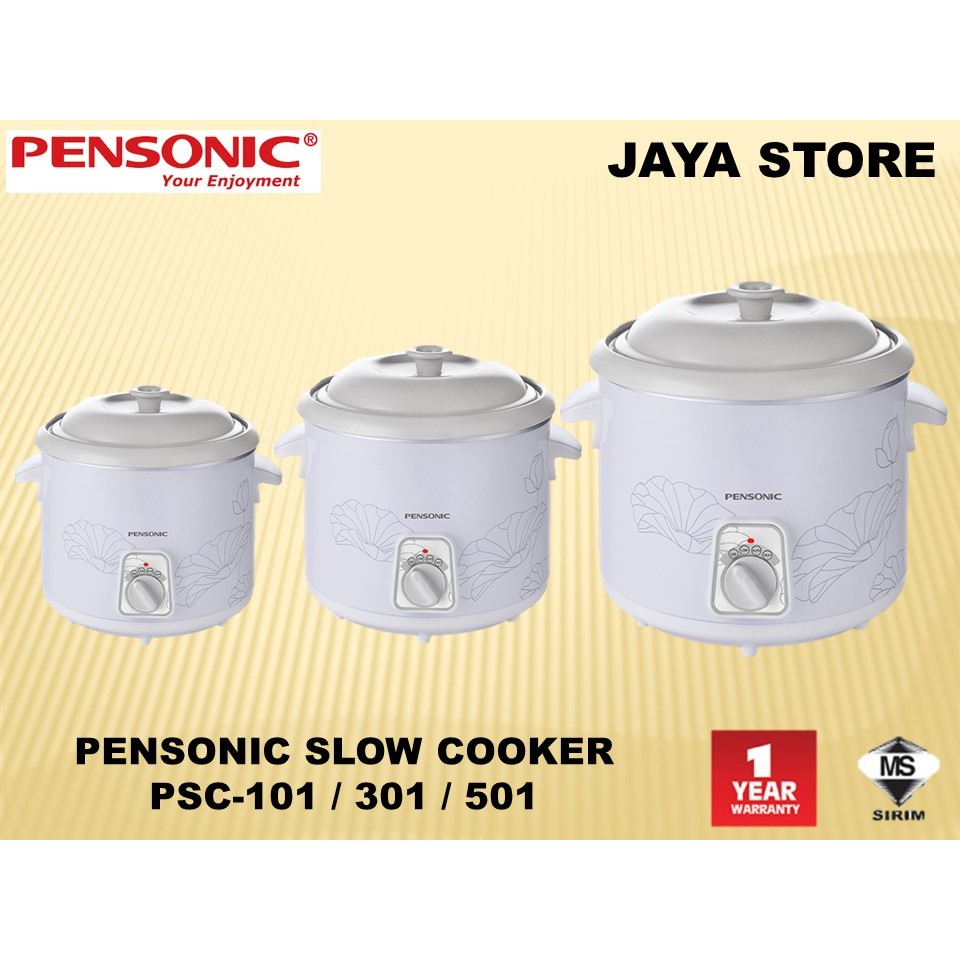 Pensonic 慢燉鍋 PSC-101 (1L) PSC-301 (3L) PSC-501 (5L) | 蝦皮購物