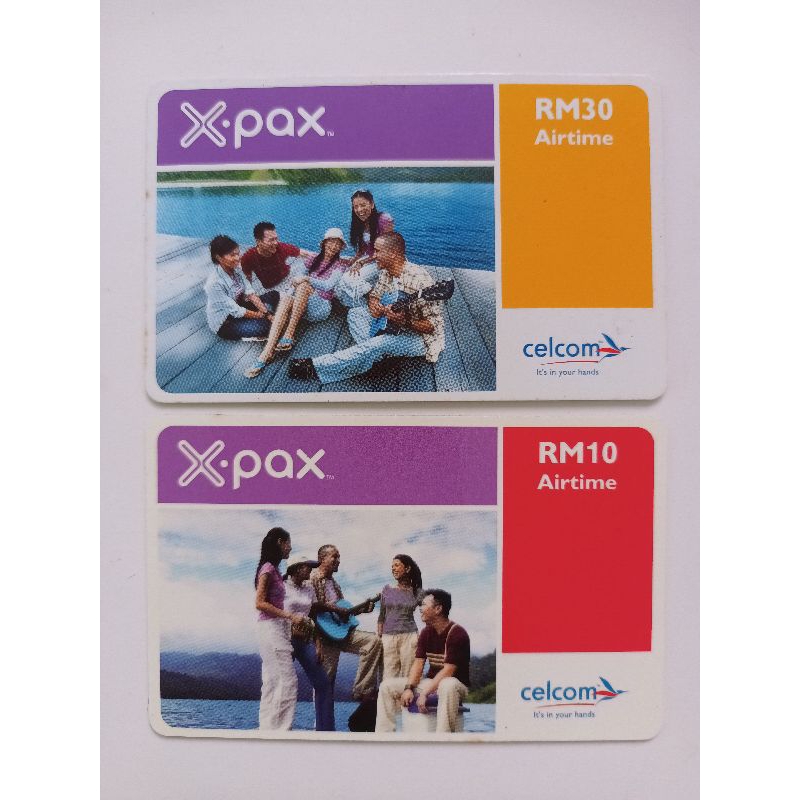 使用 Celcom 的複古收藏品(無信用)預付 XPax | 蝦皮購物