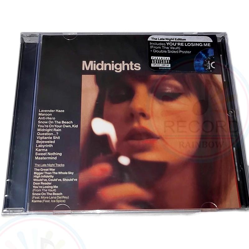Taylor Swift - Midnights The Late Night Edition CD 專輯豪華版[密封] | 蝦皮購物