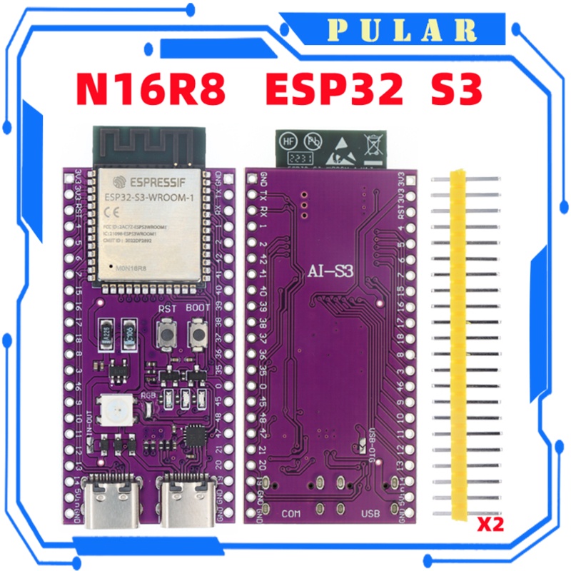 Esp32-c3-mini-1 AI-S3 ESP32-C3 ESP32-S3-MINI-1 AI-S3 ESP32-S | 蝦皮購物
