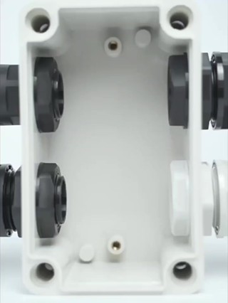 LAND 阻燃尼龍電纜固定頭黑色灰白色V-0防火級塑膠防水接頭格蘭頭 | 蝦皮購物