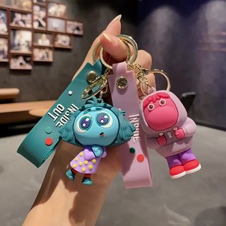 Mind Agent Team INSIDE OUT 鑰匙扣卡通公仔鑰匙扣挂件禮物鑰匙圈現貨 | 蝦皮購物