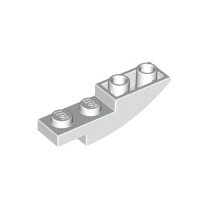 [樂磚庫] LEGO 13547 斜形 曲面型 白色 1x4 6034675 6552146 | 蝦皮購物