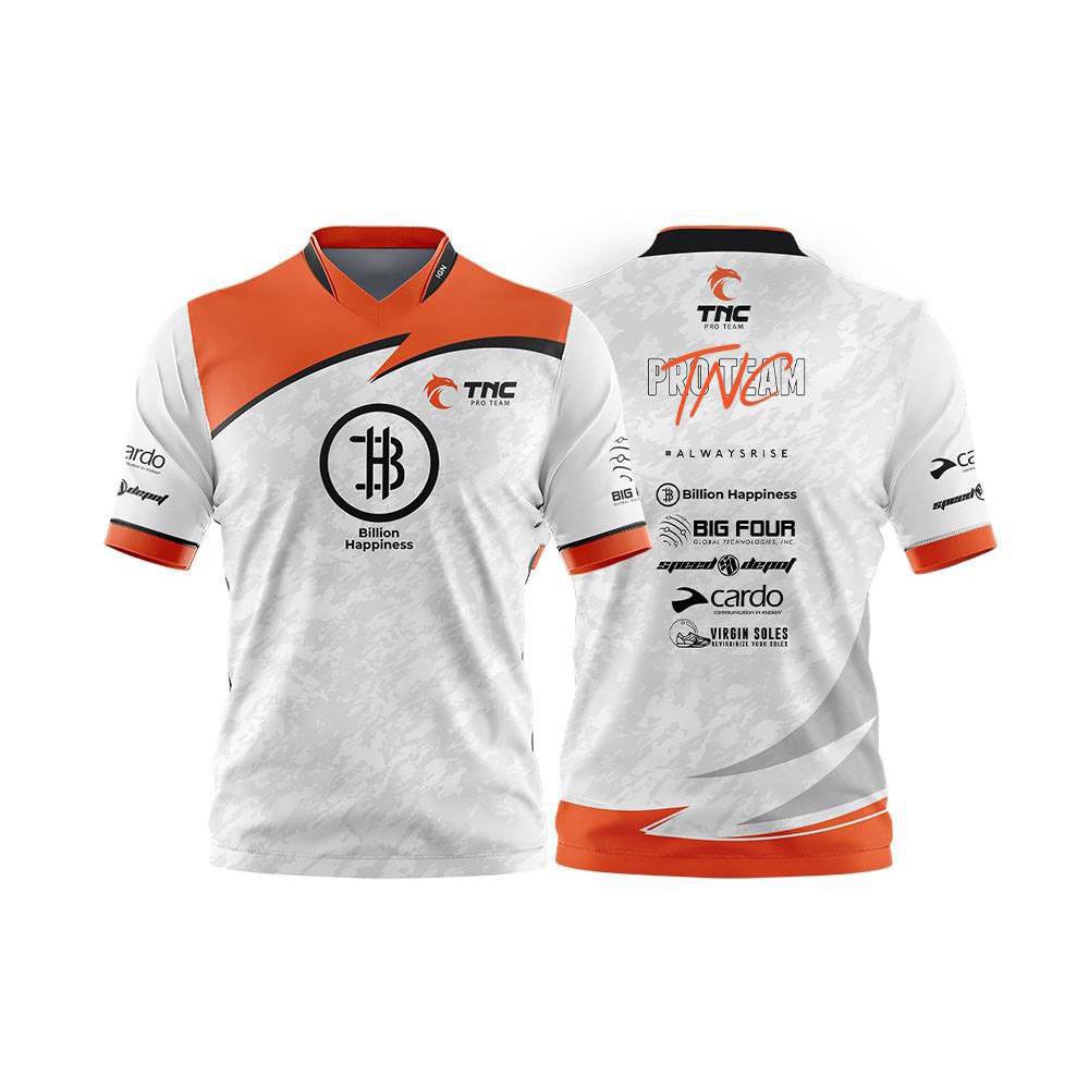 Tnc Jersey Ml 2022 TNC MLBB 官方錦標賽球衣(白色) | 蝦皮購物