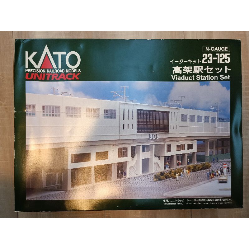 全新/二手/現貨/N規場景 KATO 23-125 高架車站組 | 蝦皮購物
