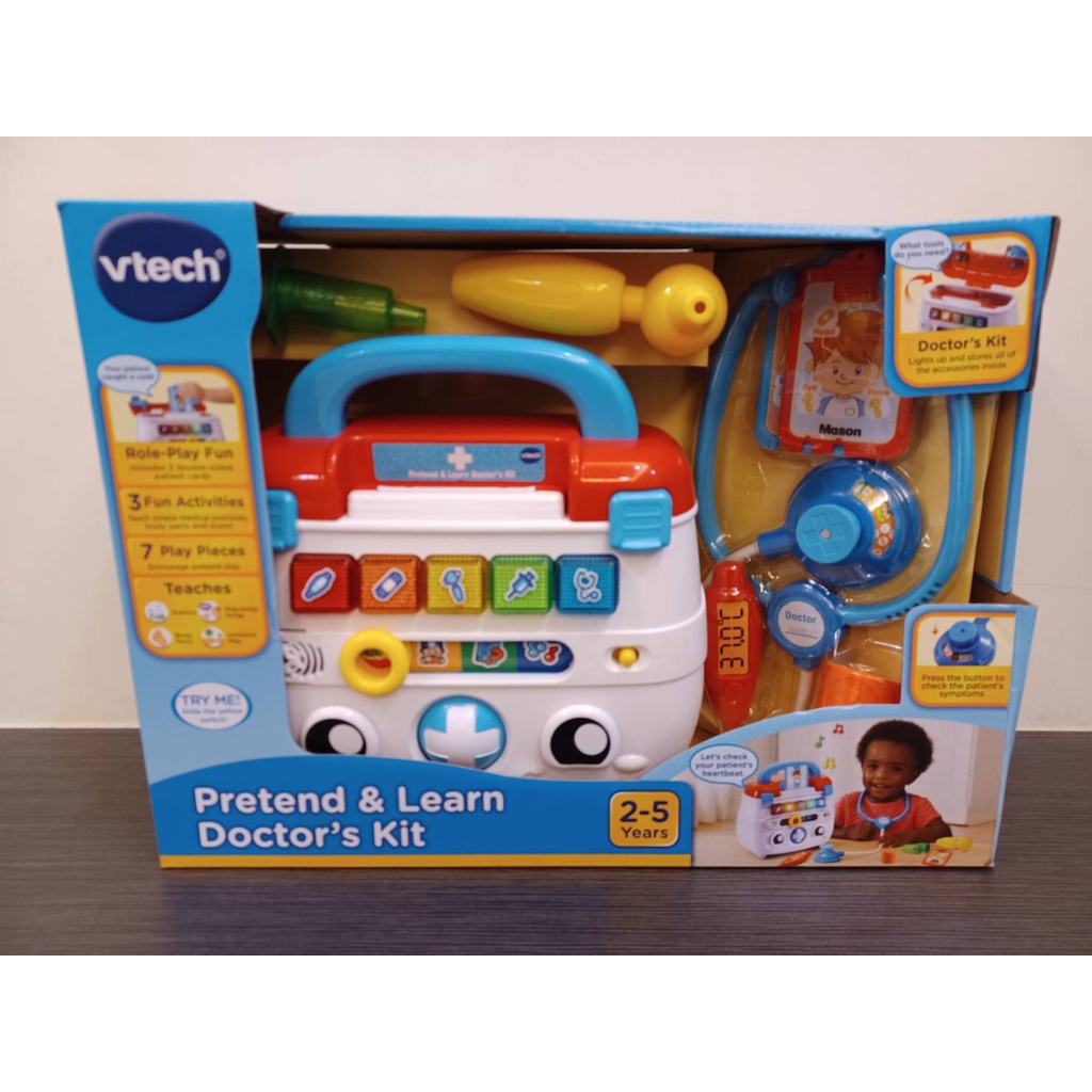 (當日寄)Vtech 小醫生互動學習組 醫生玩具 互動學習 | 蝦皮購物