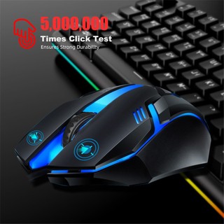 S1 Usb Wired Gaming Mouse with 7 Colors Led Backlight for La | 蝦皮購物