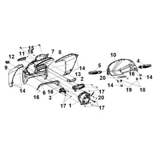 MMBCU TCS 前檔板(銀) | 蝦皮購物