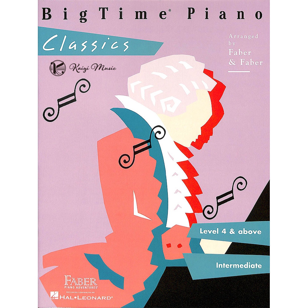 【凱翊︱HL】芬貝爾鋼琴教程：古典鋼琴曲集第4級 BigTime Faber Piano Classics Level4 | 蝦皮購物