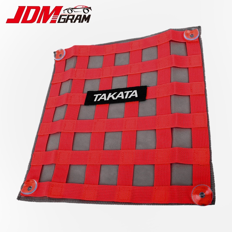 JDM TAKATA 汽車遮陽網 【1件 通用 防晒 】34CM 吸盤式 汽車車窗遮陽網【安全 隔熱 無痕粘貼安裝 保護 | 蝦皮購物