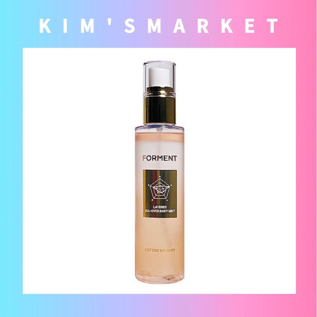 FORMENT Layered All Over Body Mist Cotton Memory 香水身體噴霧 | 蝦皮購物
