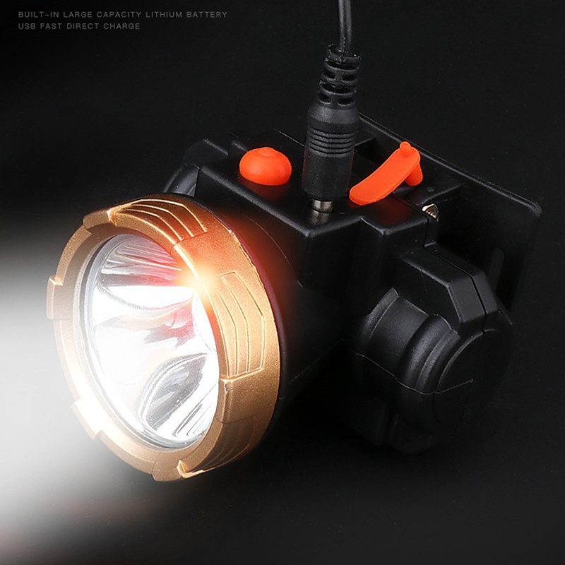 Portable Head Light LED Headlamp DC Rechargeable Head Torch | 蝦皮購物