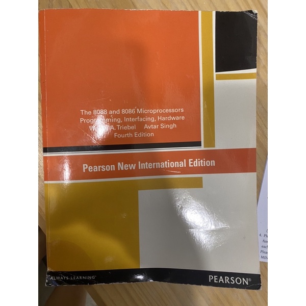 The 8088 and 8086 microprocessors programming, interfacing | 蝦皮購物