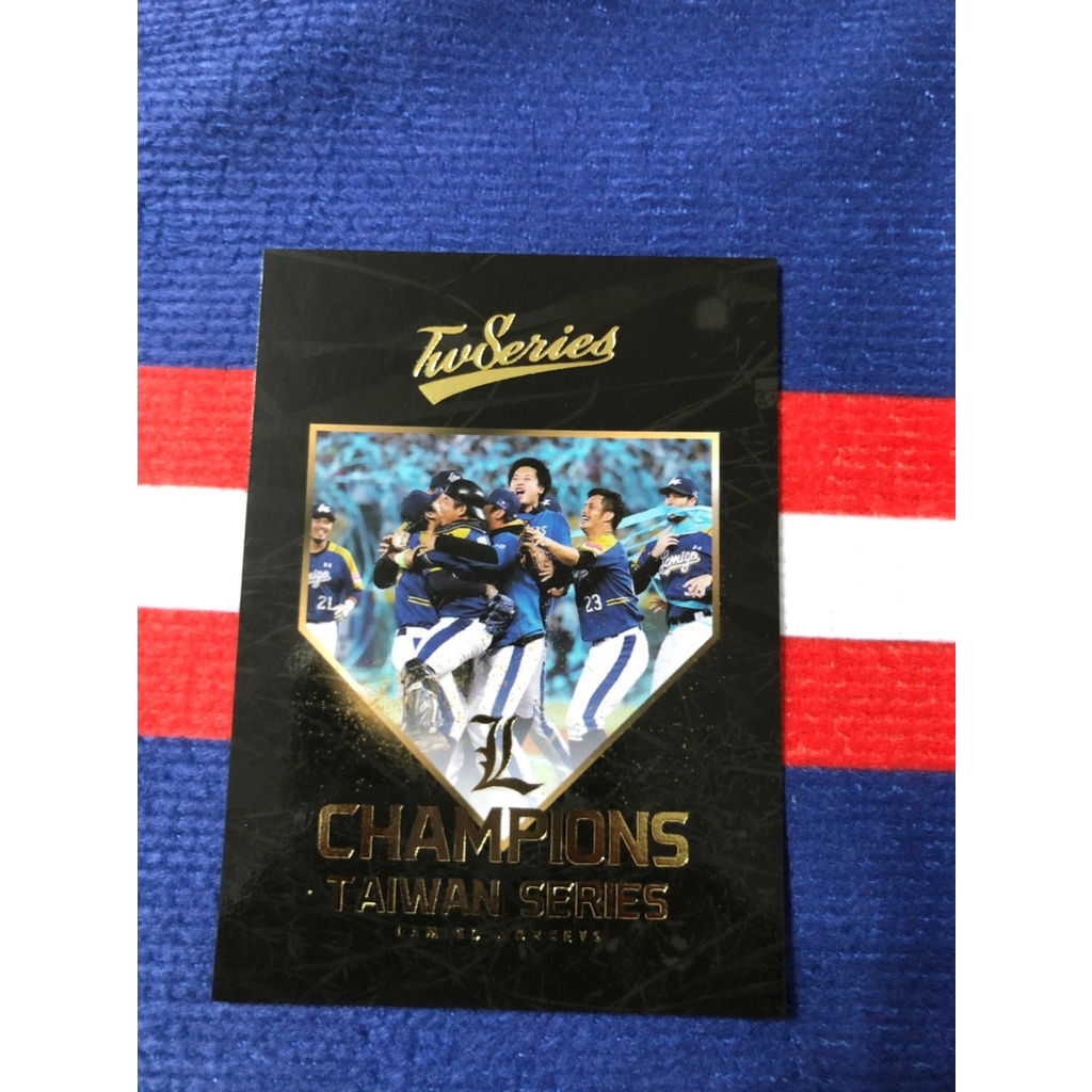 2019 中華職棒28年 冠軍卡 年度總冠軍 Lamigo桃猿 | 蝦皮購物