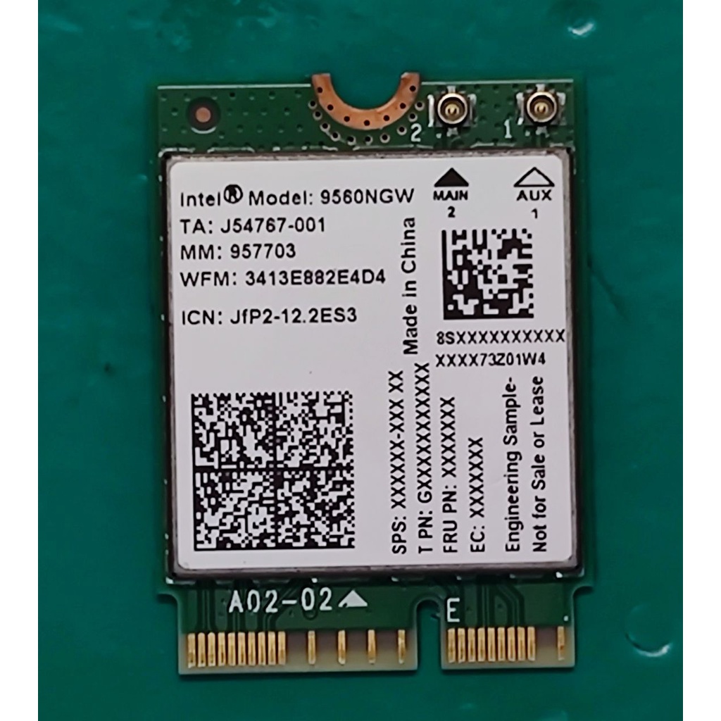 Intel 9560NGW 無線網卡 | 蝦皮購物
