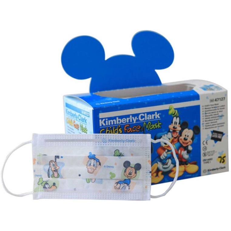 Kimberly-Clark Child's Face Mask (Disney 兒童口罩 3+) 小童口罩/ 幼兒口罩 | 蝦皮購物
