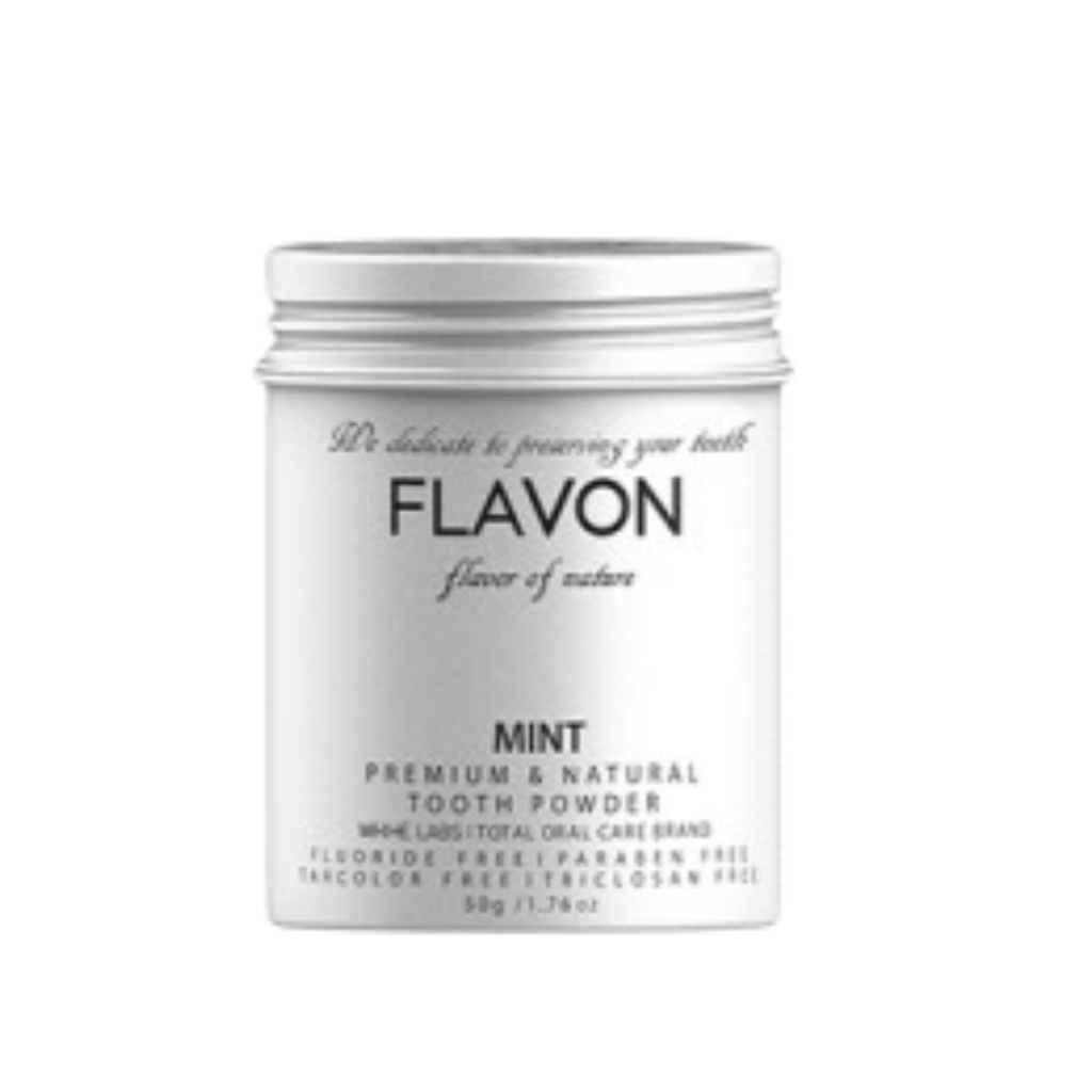 [WHITE LABS] 粉狀牙膏 FLAVON Vegan Certified Powder Toothpaste | 蝦皮購物