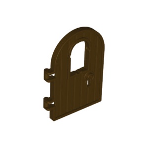 [樂磚庫] LEGO 64390 門 深棕色 1x4x6 6254792 | 蝦皮購物